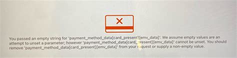 M2 Errors During Processpayment With You Passed An Empty String For