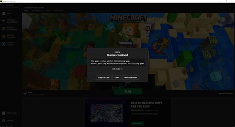 Minecraft Exit Code 1 Rminecraft