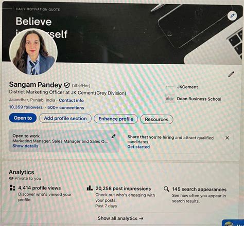 I Have 103k Followers 20k Post Impressions On Linkedin Sangam