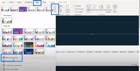 How To Select Power BI Color Theme For Your Reports Master Data