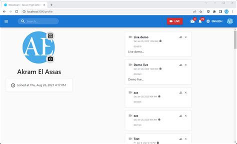 GitHub Aelassas Wexstream Video Conferencing Platform