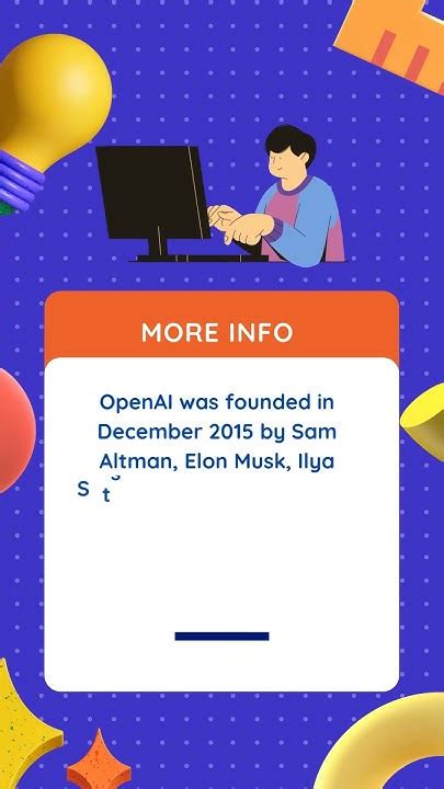 Tech Quiz Who Is Openai Founder Shorts Short Openai Chatgpt
