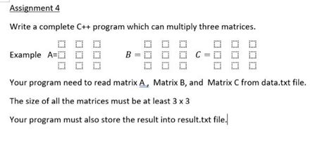 Solved Assignment 4 Write A Complete C Program Which Can