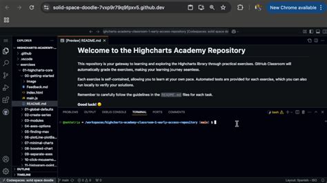 Highcharts Datavisualization Coding Githubcodespaces Developers