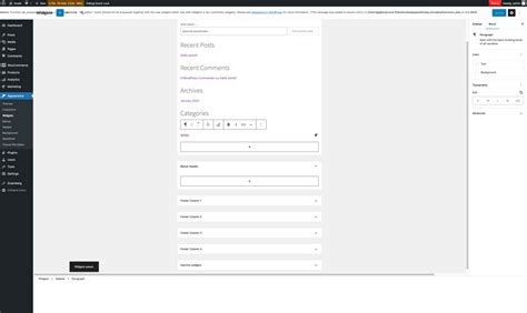Widget Page Snackbar Notice Is In The Wrong Position · Issue 42479 · Woocommercewoocommerce