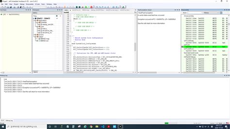 Solved Use Cubemx Stm32f103 Hard Fault Exception Stmicroelectronics Community