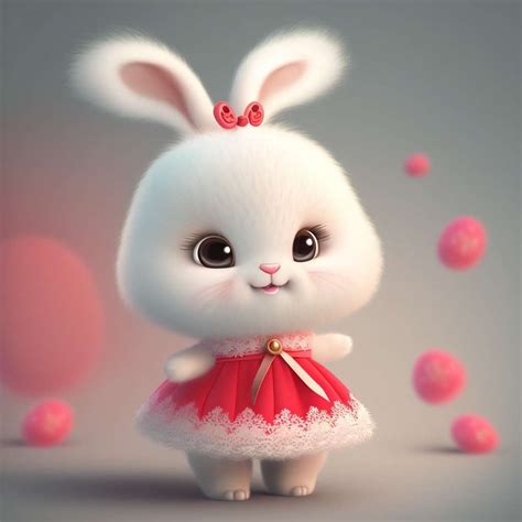 可爱的小兔子 全部作品 Ai绘画 素材集市