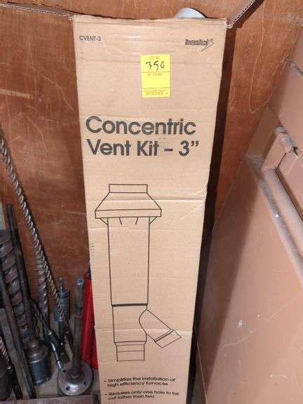 3 Concentric Vent Kit H K Keller
