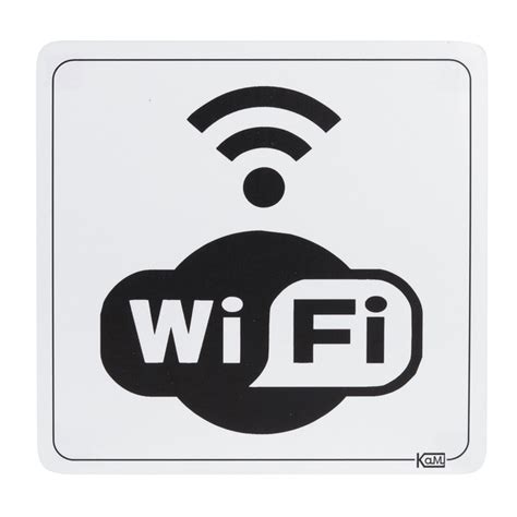 Placa Wifi Pl Stico X Cm Leroy Merlin