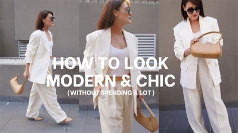 How To Always Look Modern And Chic Without Spending A Fortune Youtube