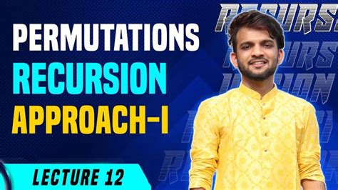 Shivnandan Tiwari On Linkedin L12 Print All Permutations Of A String