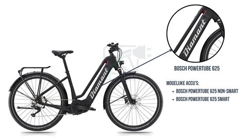 Cykelbatterier Og Opladere Til Diamant Elcykler
