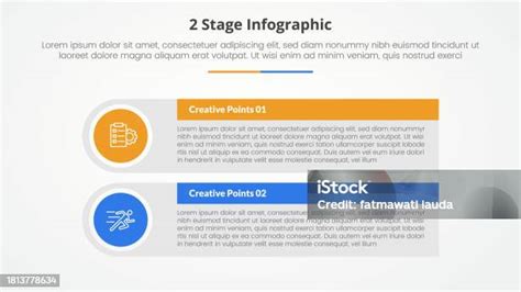 플랫 스타일의 둥근 원 가장자리가 있는 큰 직사각형 테이블 상자가 있는 슬라이드 프레젠테이션을 위한 인포그래픽 개념 반대쪽 비교를 위한 2점 무대 템플릿 0명에 대한 스톡