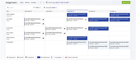 Assignment Board For Real‑time Route And Driver Management