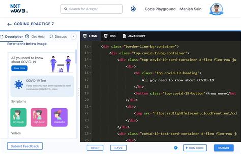 Manish Saini On Linkedin Fullstackdevelopment Nxtwave Codingjourney