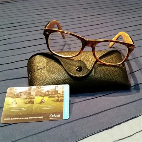 Ray Ban Glasses With Transition N Crizal Lens Everything Else On Carousell
