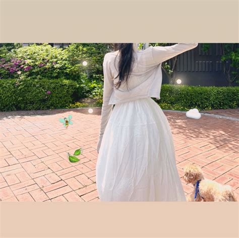 유어로즈 [로즈님들취향저격100 ⭐]블러셔 시스루 슬림핏 프릴 단추가디건