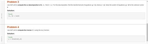 Solved This Assignment Is Done In Matlabs And Im Stuck On