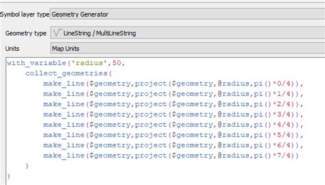 How To Draw 8 Lines Away From Every Point In A Layer Using QGIS Geographic Information