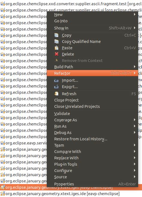 Eclipse Add To Working Set Stack Overflow