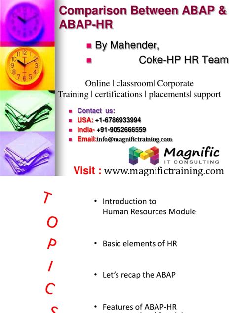 Sap Abap Hr Online Training Pdf Databases Human Resource Management
