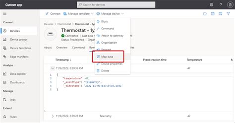 Transform Telemetry On Ingress To Iot Central Azure Iot Central Microsoft Learn