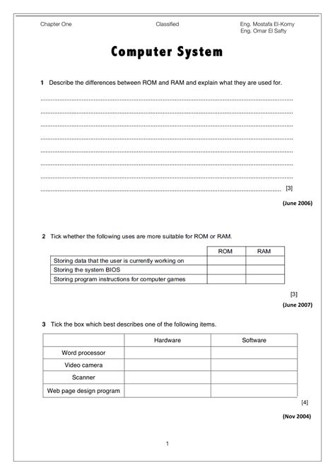 Topical Chapter Past Papers For Theory ICT IGCSE ICT Stuvia US