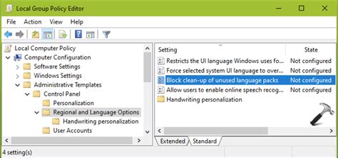 Prevent Windows 10 From Deleting Unused Language Packs