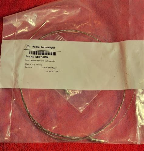 New Agilent G1367 87300 Sample Loop 100 µl For G1367a B C Well Plate Sampler Ebay