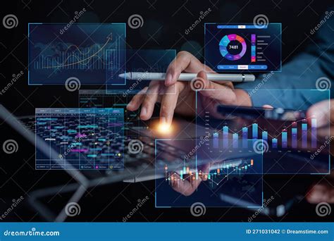 Analyst Working With Computer In Business Analytics And Data Management