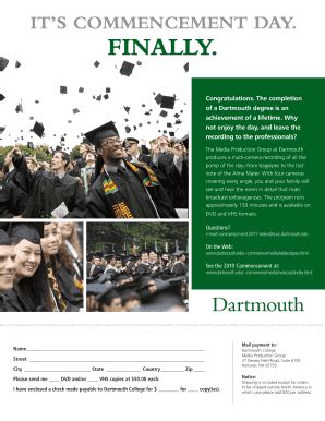 Fillable Online Dartmouth FINALLY Dartmouth College Dartmouth Fax Email Print PdfFiller