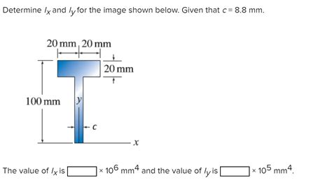 Solved Determine Ly And Ly For The Image Shown Below Given Chegg Com
