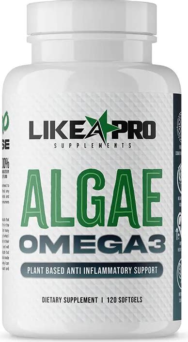 Like A Pro Supplements Algae Omega3 Save At Priceplow