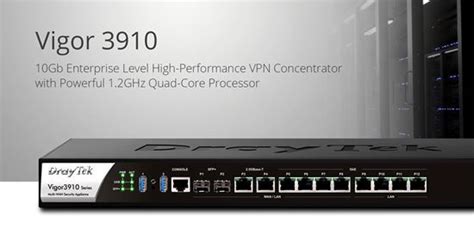 Draytek Vigor G High Performance Load Balancing Vpn Concentrator Whtyri