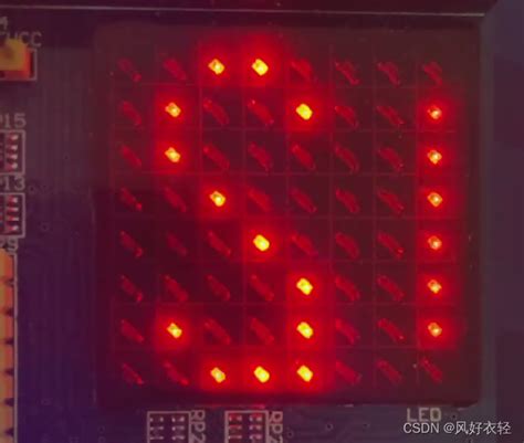 51单片机入门 驱动 8x8 Led 点阵屏