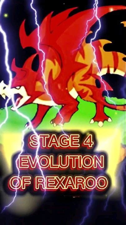 Stage 1 To 4 Evolution Of Rexaroo Dynamon In Dynamons World 😍 Shorts Ytshorts Dynamonsworld