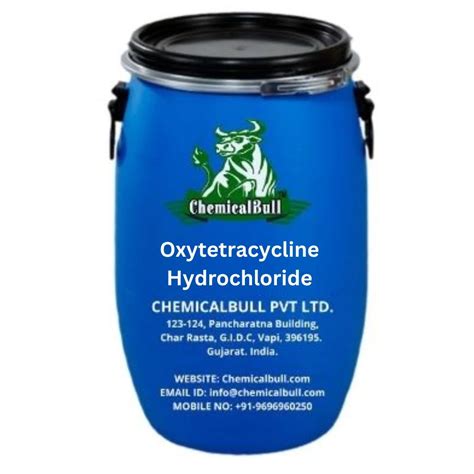Oxytetracycline Hydrochloride 2058 46 0 Chemical Bull Pvt Ltd
