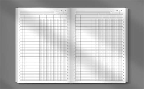4 Column Ledger Book Large Accounting Ledger For Bookkeeping 4 Column Ledger Book Large Accounting Ledger For Bookkeeping