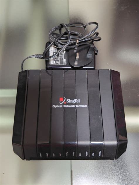 Singtel Gigabit Dual Band AC 5GHz Wireless Router Optical Network Terminal Modem ONT ONR ADSL