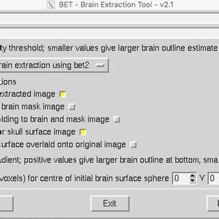 FSL FAST User Interface Download Scientific Diagram