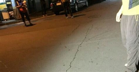 경주 지진 규모 58 지진에반으로 갈라진 도로