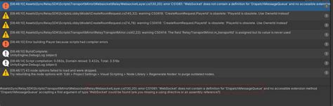 Sync Relay 无法在团结引擎打包微信小游戏，报错 技术问答 Unity官方开发者社区