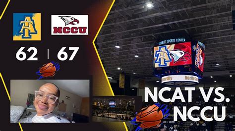 Basketball Game Vlog Ncat Vs Nccu 💙💛 Youtube