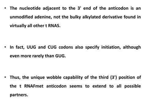Initiation And Termination Codons Mutation And Genetic Code PPTX