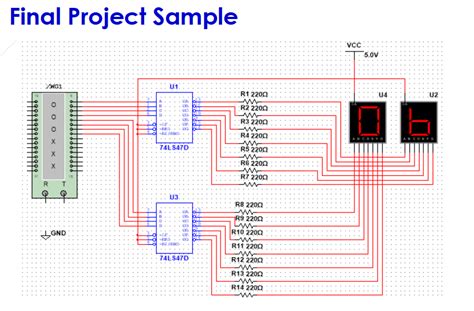 Simple Circuit Diagram Of Digital Clock Using Logic Gates