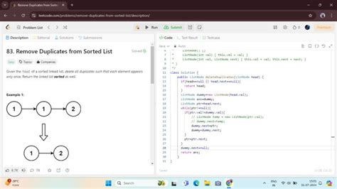 Nandini S On Linkedin Day 63 Of 100daysofleetcode Challenge 🚀 With The Invaluable Mentor