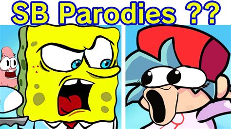 Friday Night Funkin Vs Spongebob Parodies V4 Unfinished Build Fnf Modspongebob Squarepants