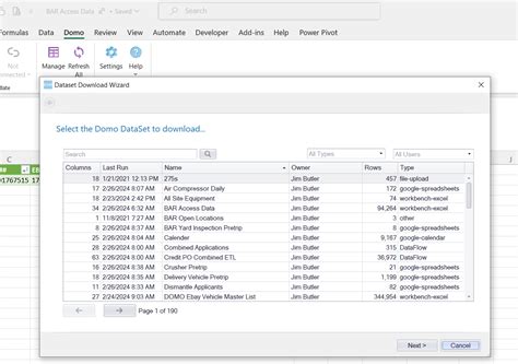 Possible To Connect Domo Card Within Excel Domo Community Forum