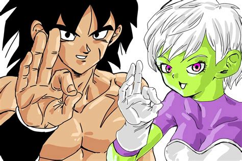 Broly And Chirai Dragon Ball Dragon Ball Super Anime