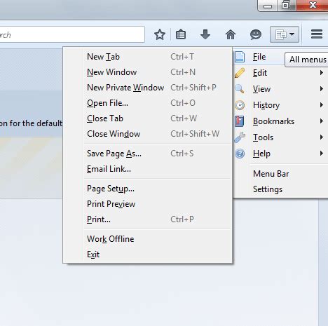How To Add A Menu Bar Button To Firefox Toolbar Tip Reviews News